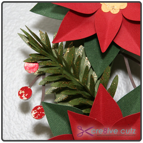 Poinsettia Wreath – Cre8ive Cutz